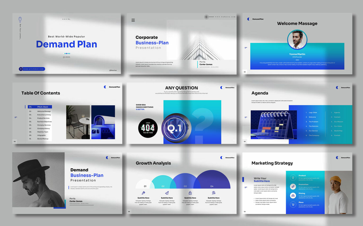 Demand Google development Template - MasterBundles
