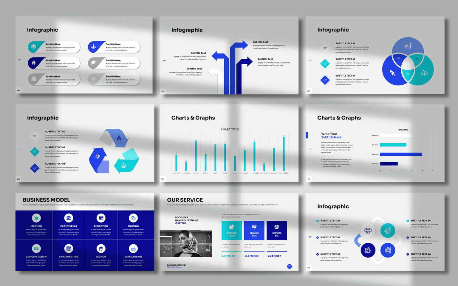 Mega Keynote Presentation Template - MasterBundles