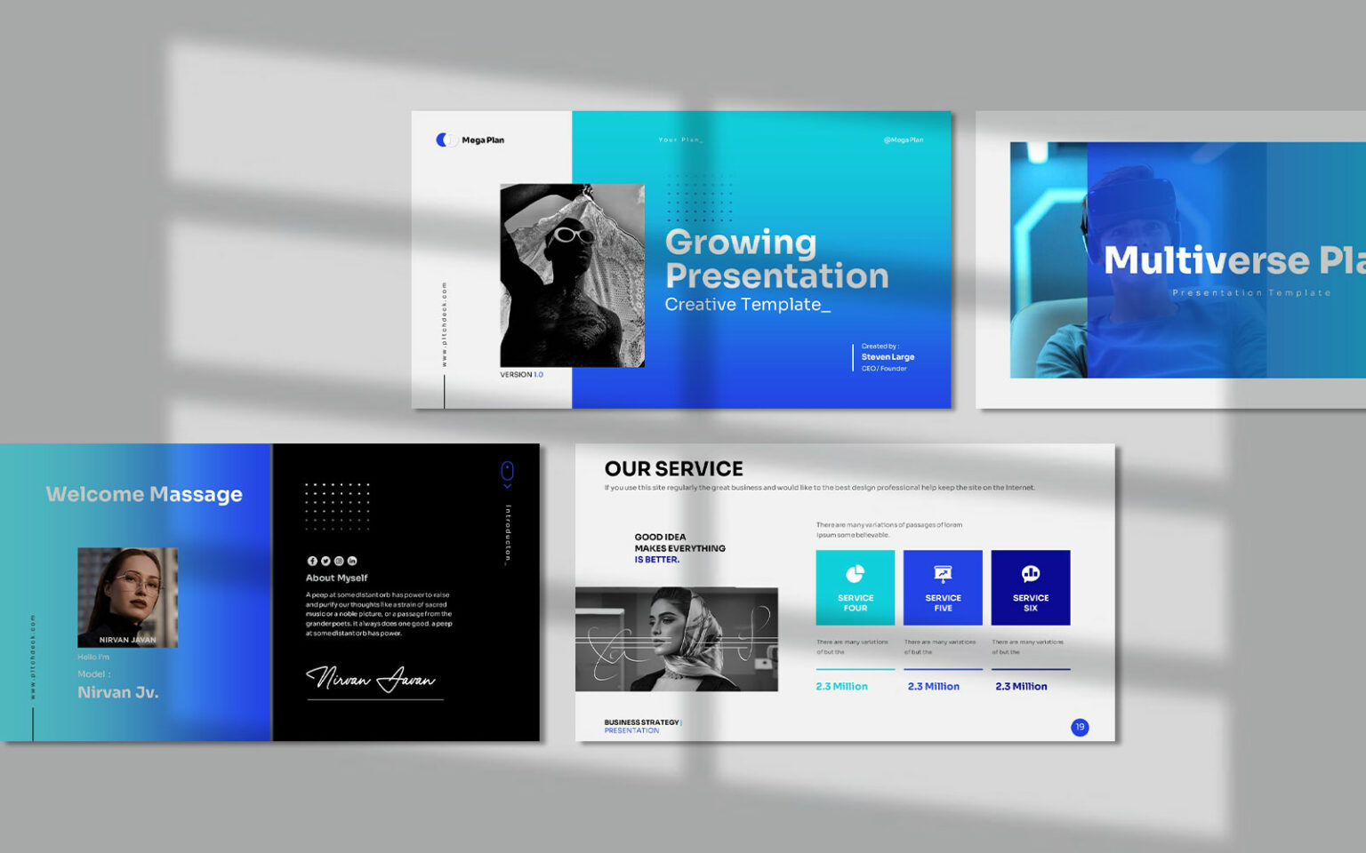 Mega 2025 Plan Presentation Template - MasterBundles