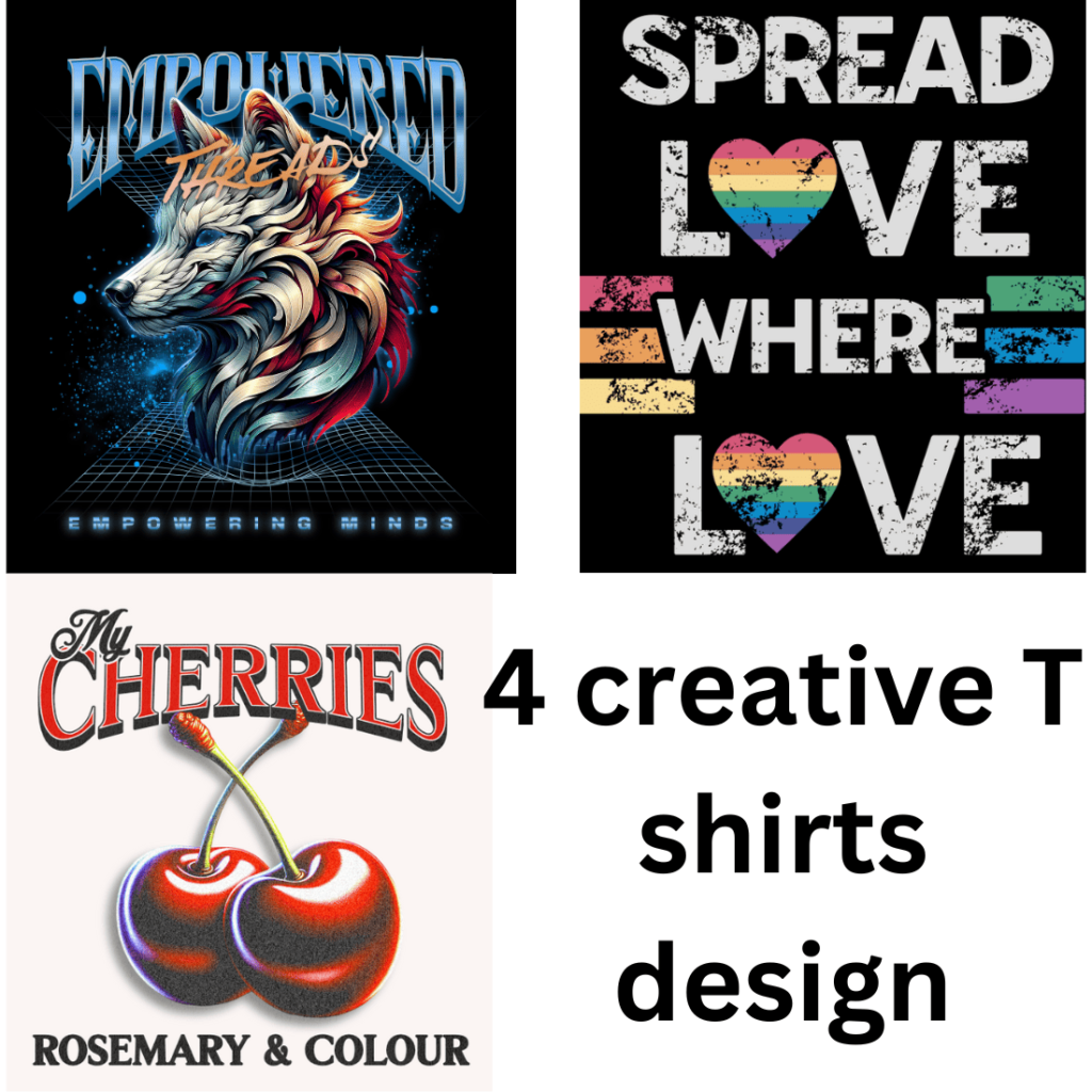 4 creative t shirt design - MasterBundles