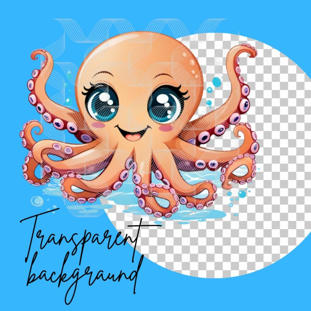 Marine life baby fish cliparts bundle - MasterBundles