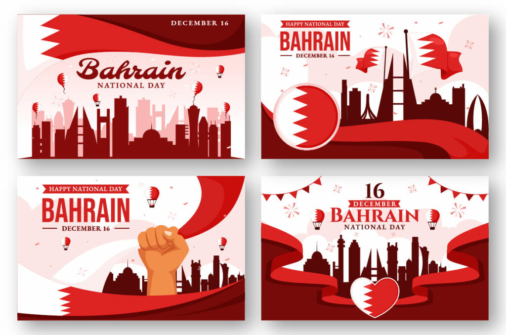 13 Bahrain National Day Illustration - MasterBundles