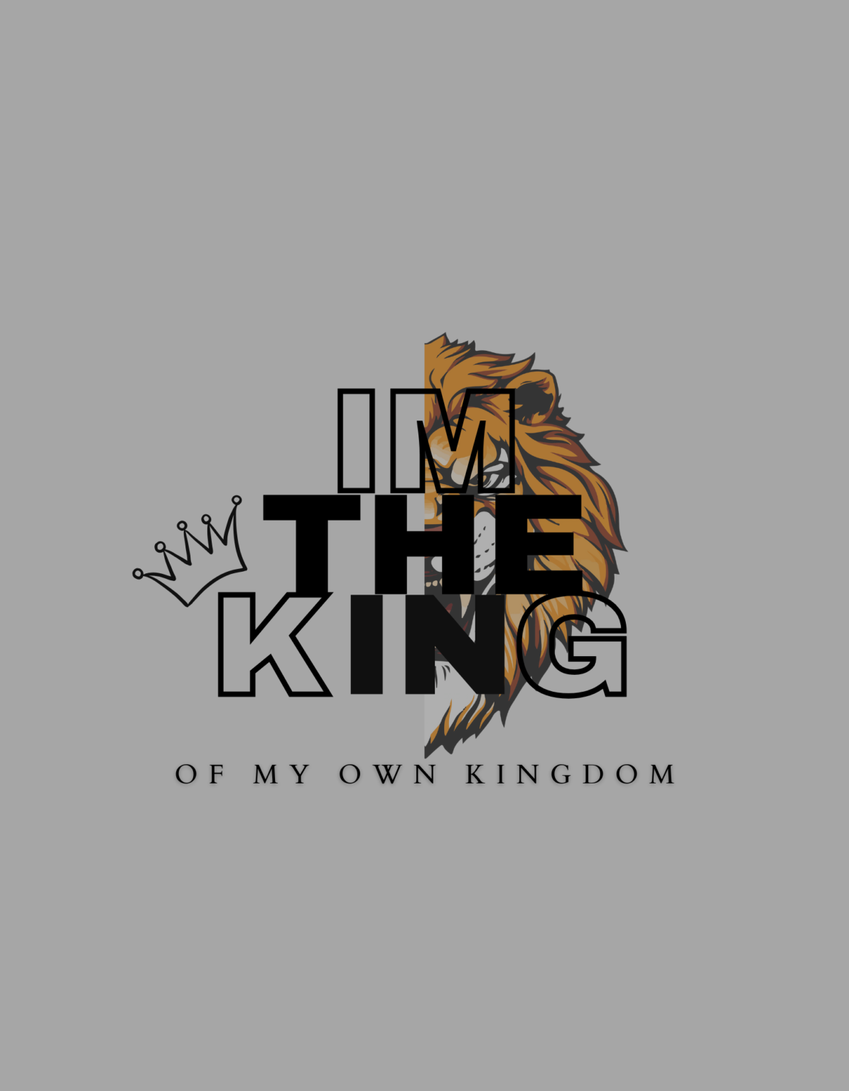 Black and white Modern The king T-shirt - MasterBundles