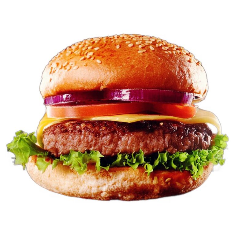 Burger Elements Vector Graphics - MasterBundles