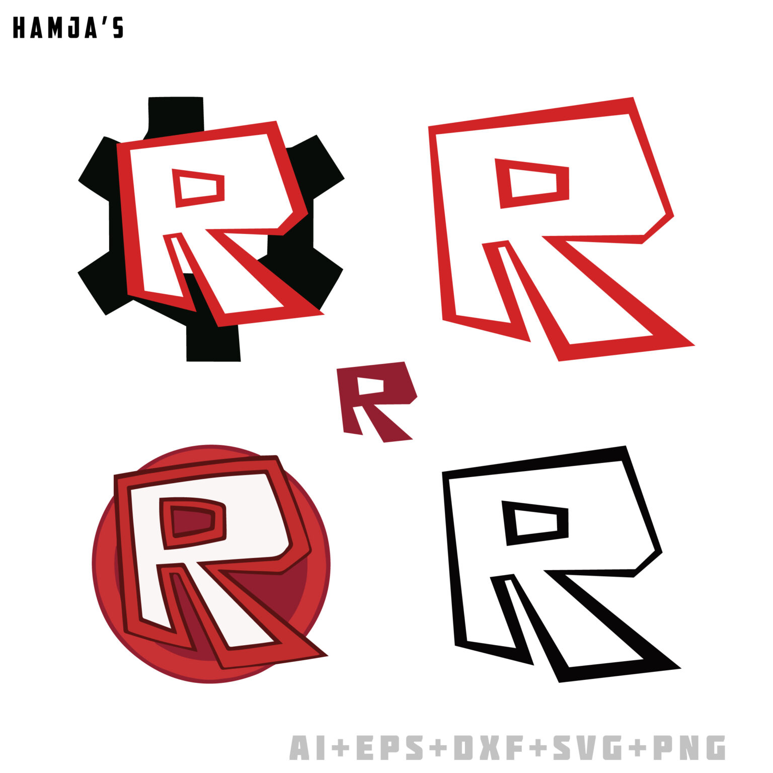 Roblox logo svg, Roblox logo bundle svg, Png, Dxf, Cutting File, Svg ...