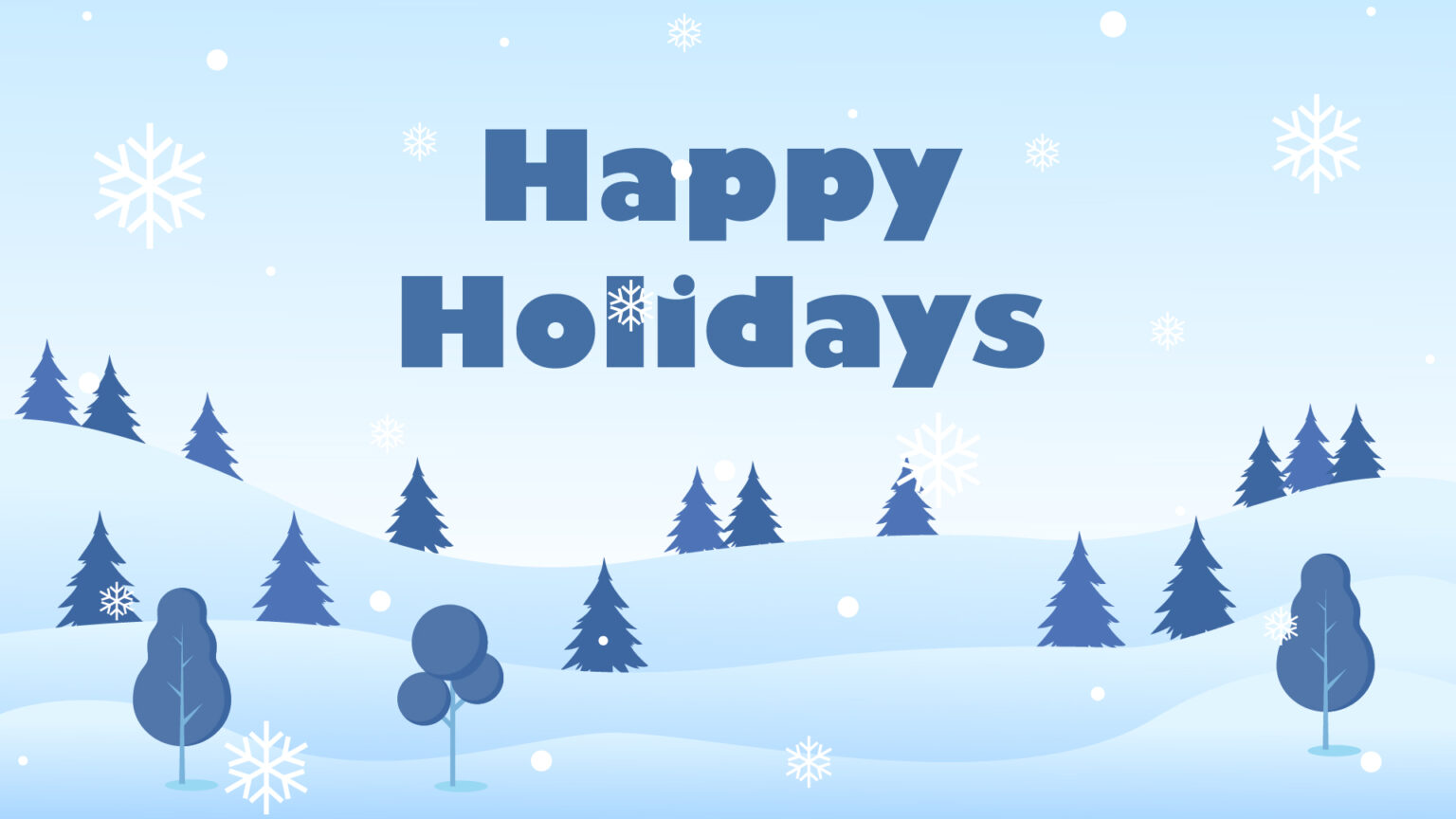 Happy holidays. Set of cartoon winter vector illustrations. Winter ...