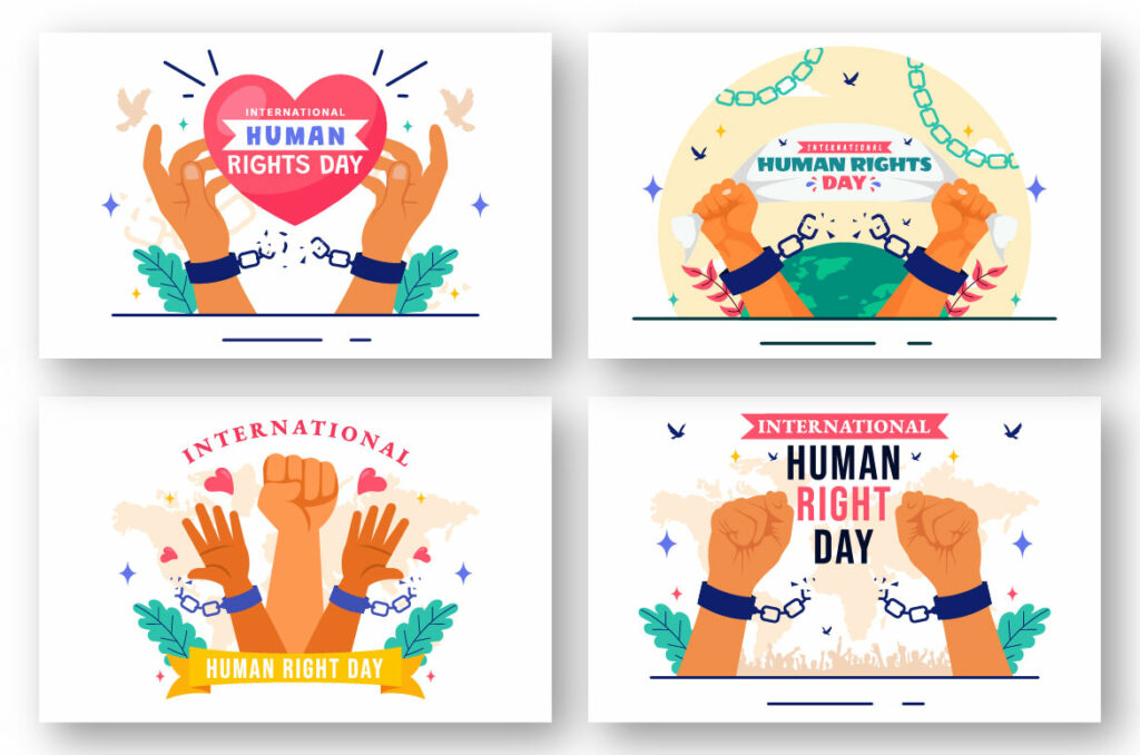 10 International Human Rights Day Illustration - MasterBundles