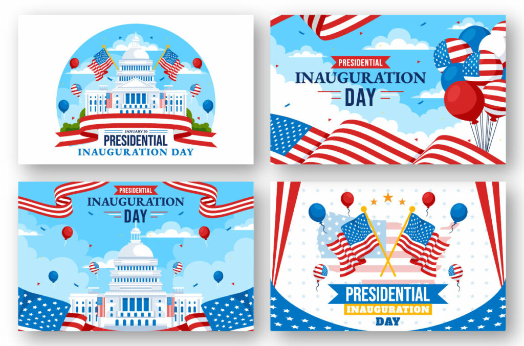 12 Presidential Inauguration Day Illustration - MasterBundles