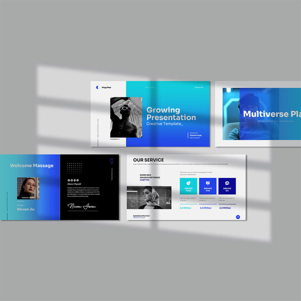 Mega Keynote Presentation Template - MasterBundles