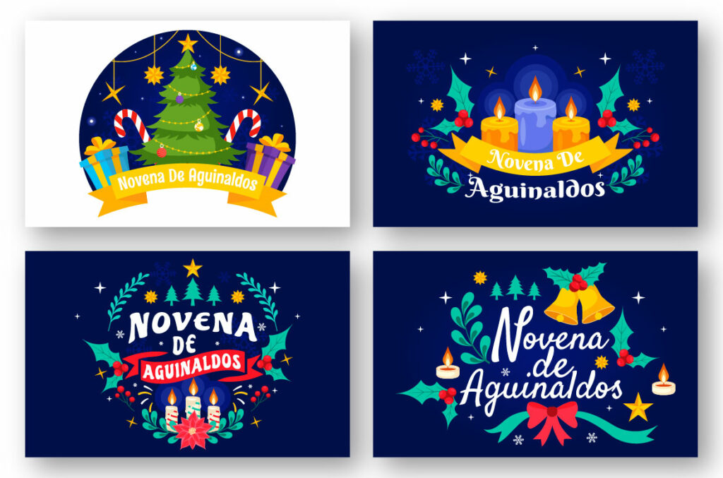 12 Novena De Aguinaldos Illustration - MasterBundles