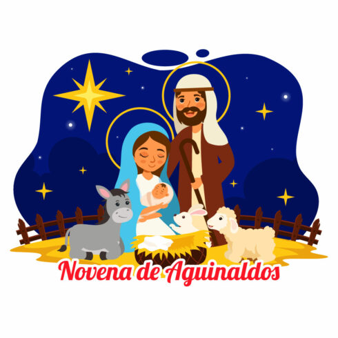 12 Novena De Aguinaldos Illustration - MasterBundles