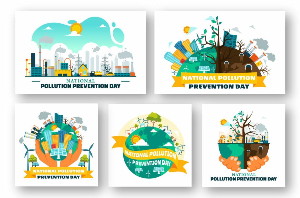 11 National Pollution Prevention Day Illustration - MasterBundles