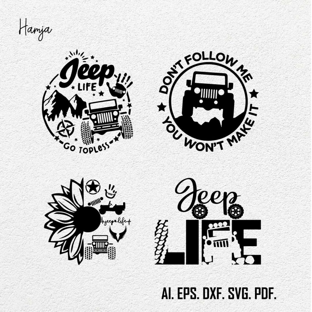 Jeep Logo Bundle Svg, Jeep Svg, Jeep Png, Jeep Vector, Jeep Cricut Svg ...
