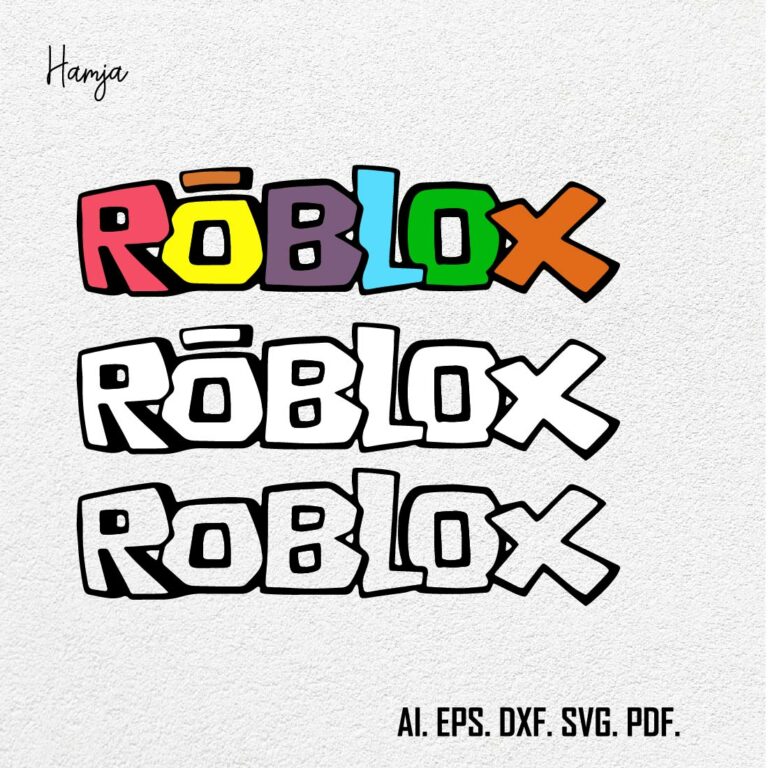 Roblox logo svg, Roblox logo bundle svg, Png, Dxf, Cutting File, Svg ...