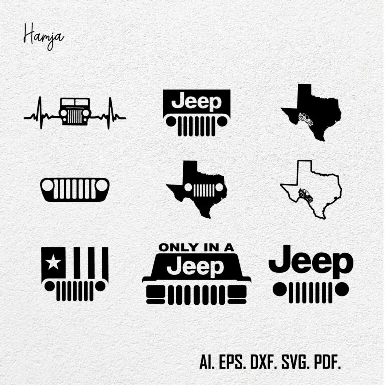 Jeep Logo Bundle Svg, Jeep Svg, Jeep Png, Jeep Vector, Jeep Cricut Svg ...
