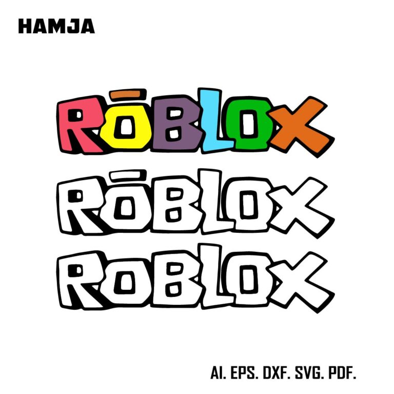 Roblox logo svg, Roblox logo bundle svg, Png, Dxf, Cutting File, Svg ...