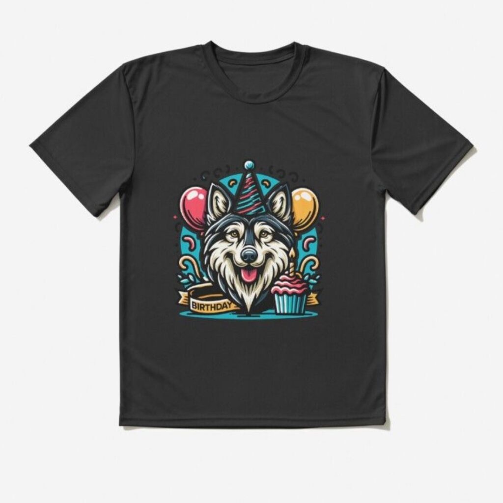 Wolf birthday - MasterBundles