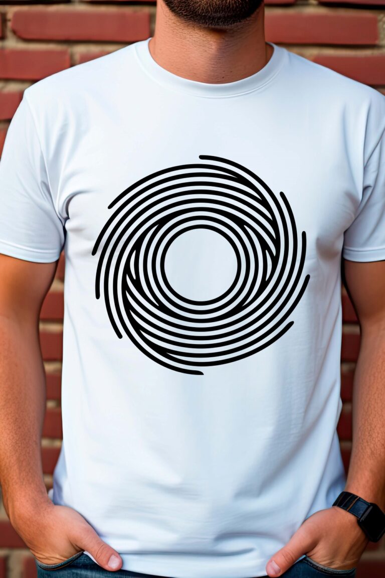 Spiral Eye T-Shirt Design - MasterBundles