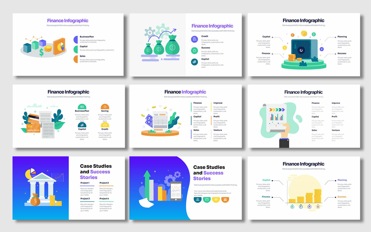 Email Marketing Presentation Template - MasterBundles