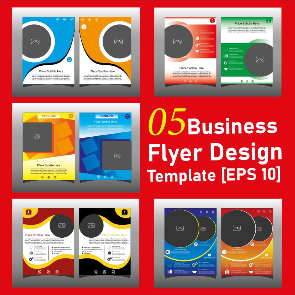 Professional College Flyer poster design - MasterBundles