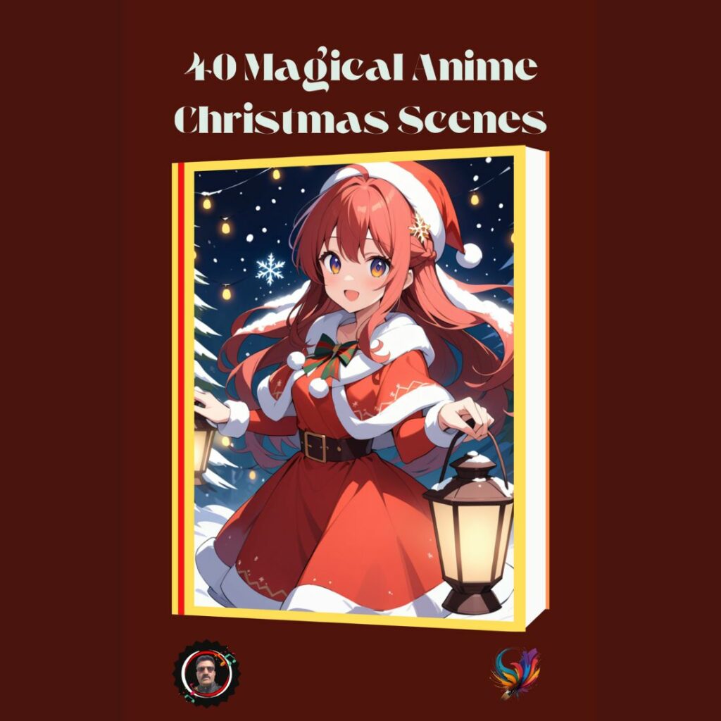 40 Magical Anime Christmas Scenes - MasterBundles