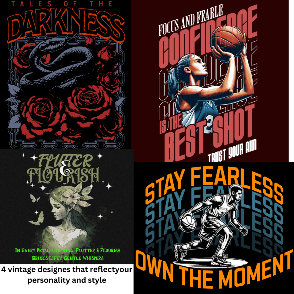 4 vintage designes that reflects your personality and style - MasterBundles