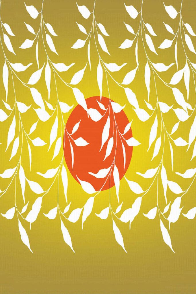 Wall Art Design Illustrator Digital wallpaper for wall decoration ...