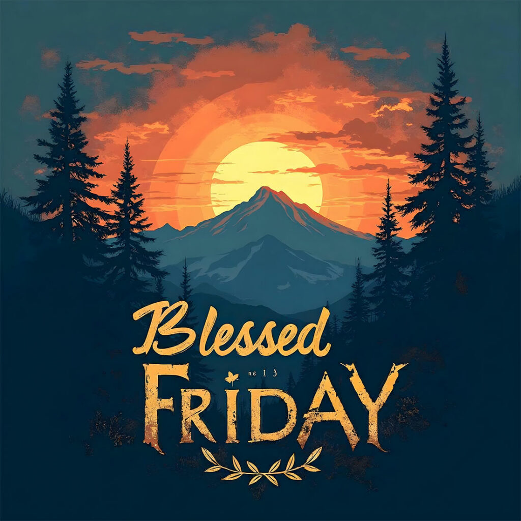 9 Best Blessed Friday T-Shirt Designs with Bold Typography and Nature ...