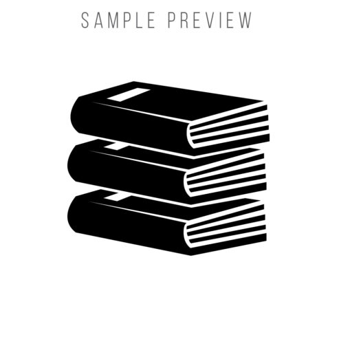Book silhouette vector bundle set - MasterBundles
