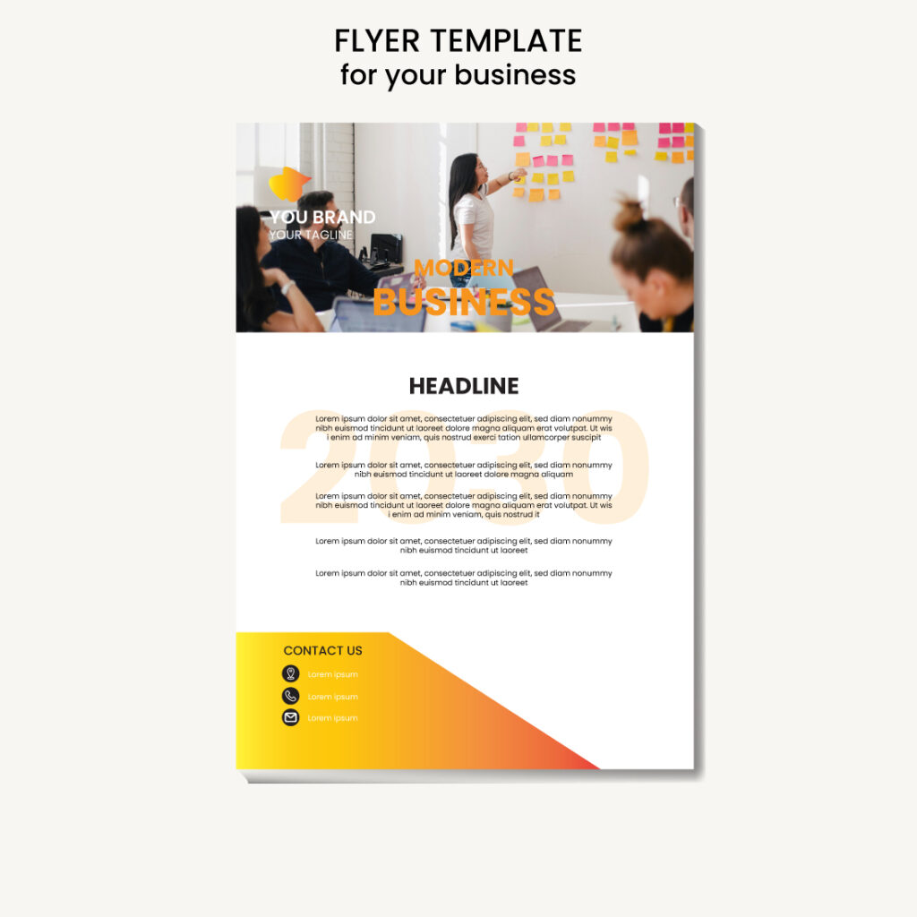 Professional College Flyer poster design - MasterBundles