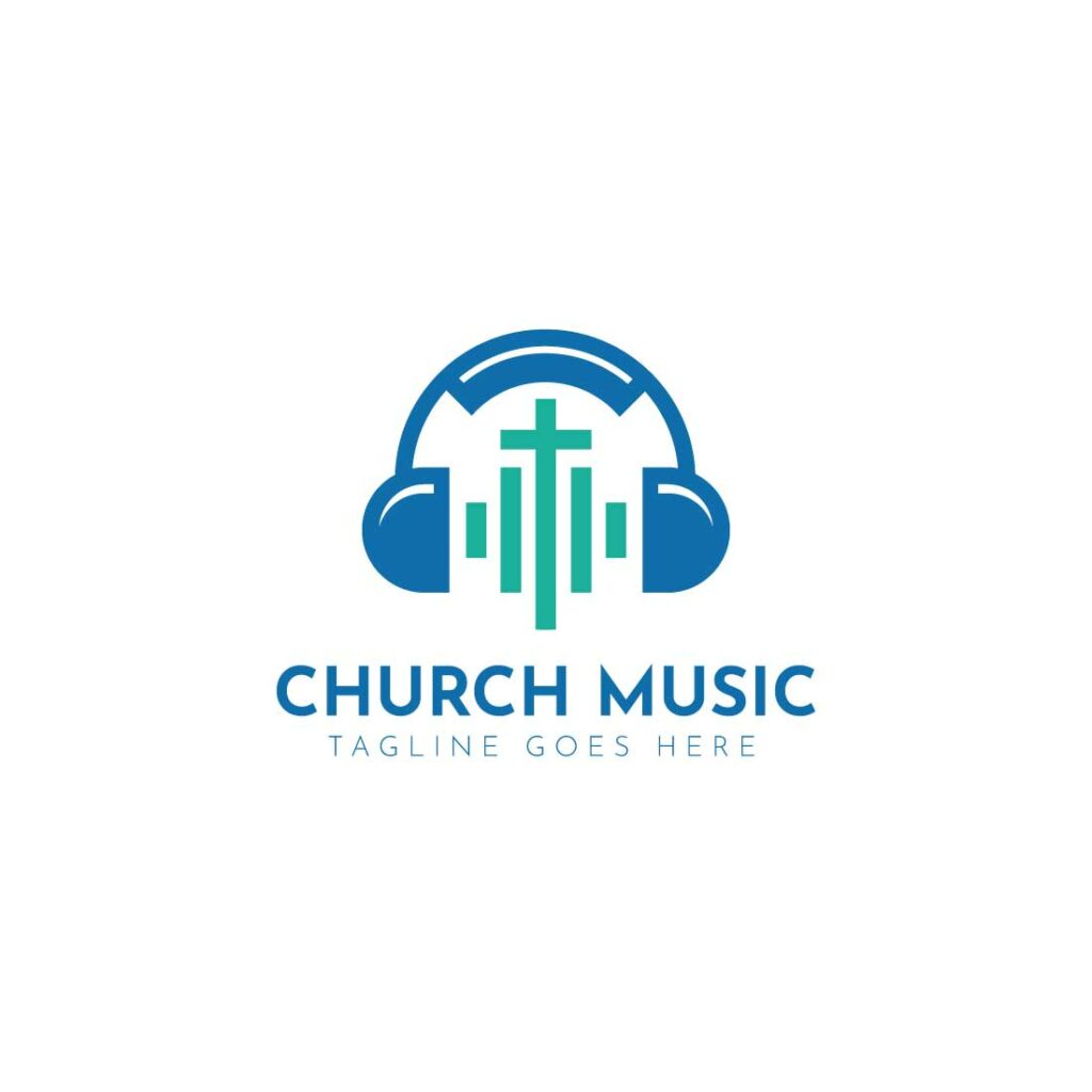 Professional Christian Music Logo design - MasterBundles