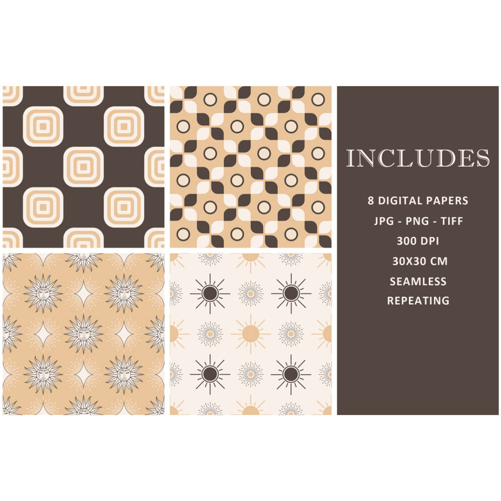 8 Repeating Seamless Surface Patterns - MasterBundles