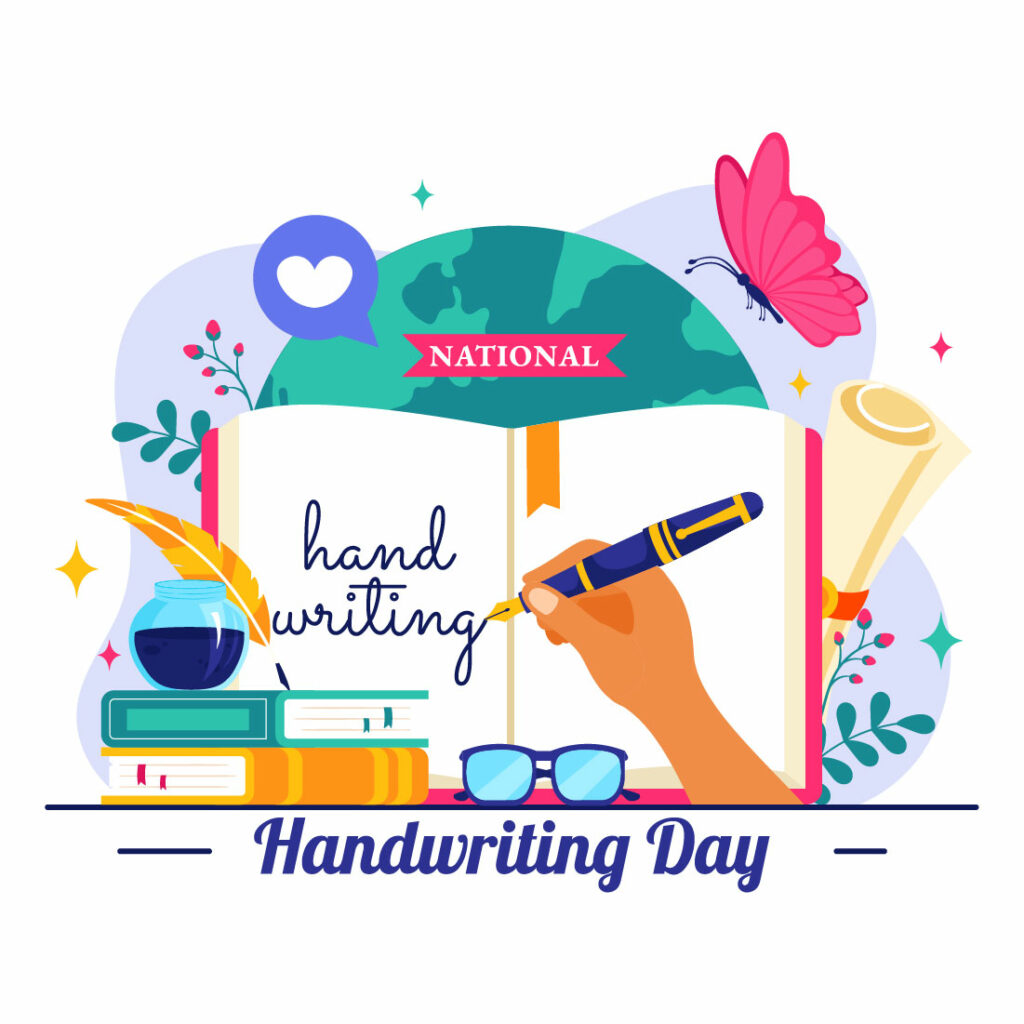 10 National Handwriting Day Illustration - MasterBundles