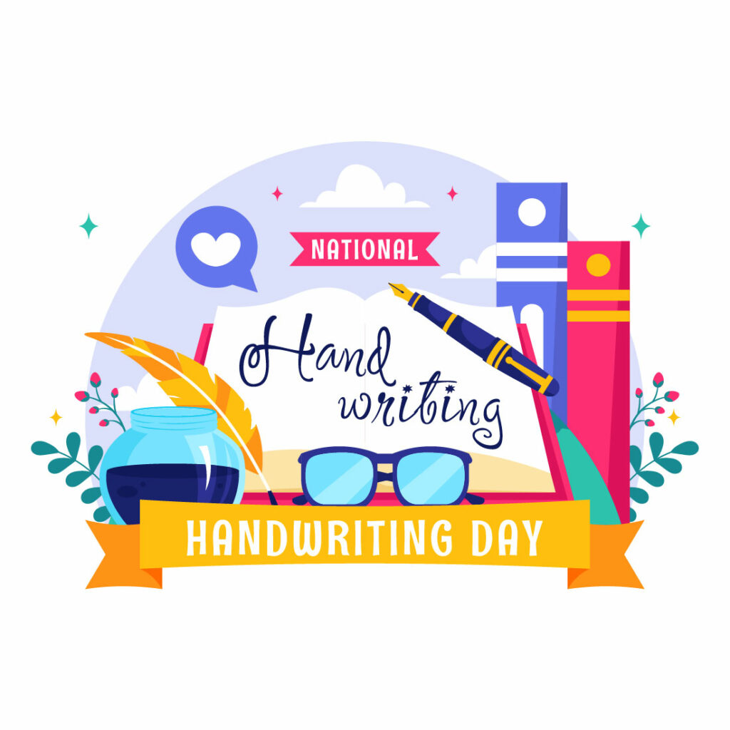 10 National Handwriting Day Illustration - MasterBundles