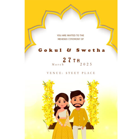 Wedding Reception invitation - MasterBundles