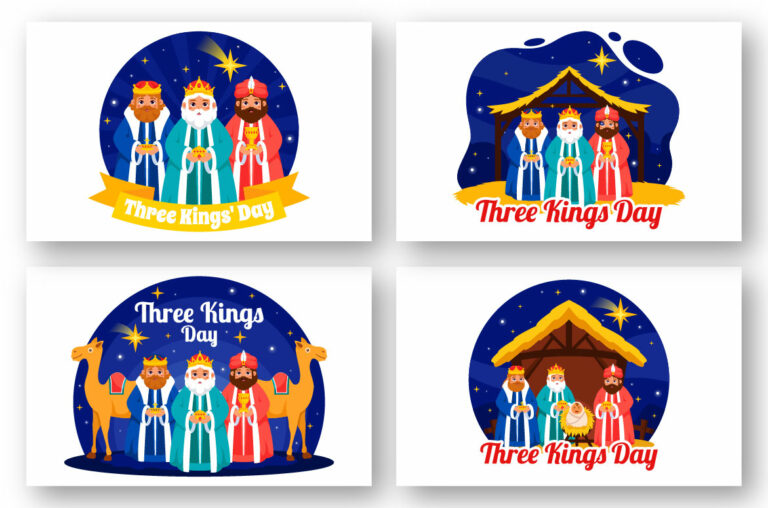 11 Three Kings Day Illustration - MasterBundles