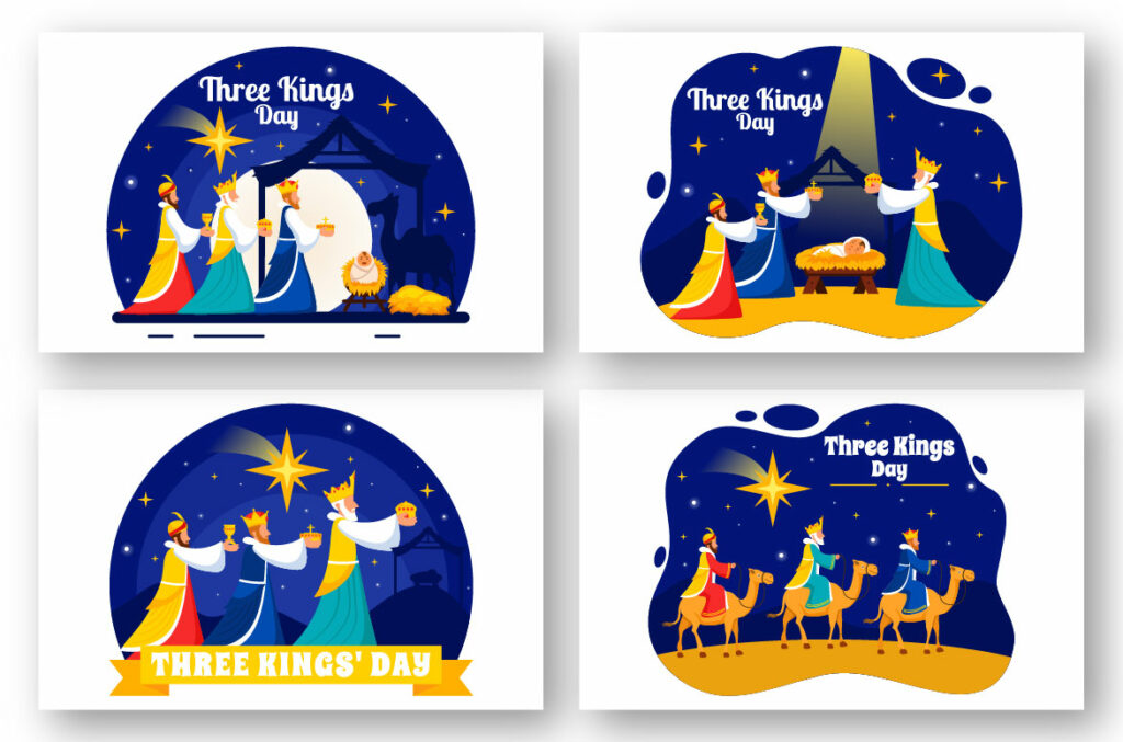 11 Three Kings Day Illustration - MasterBundles