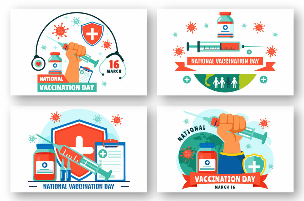 12 National Vaccination Day Illustration - MasterBundles