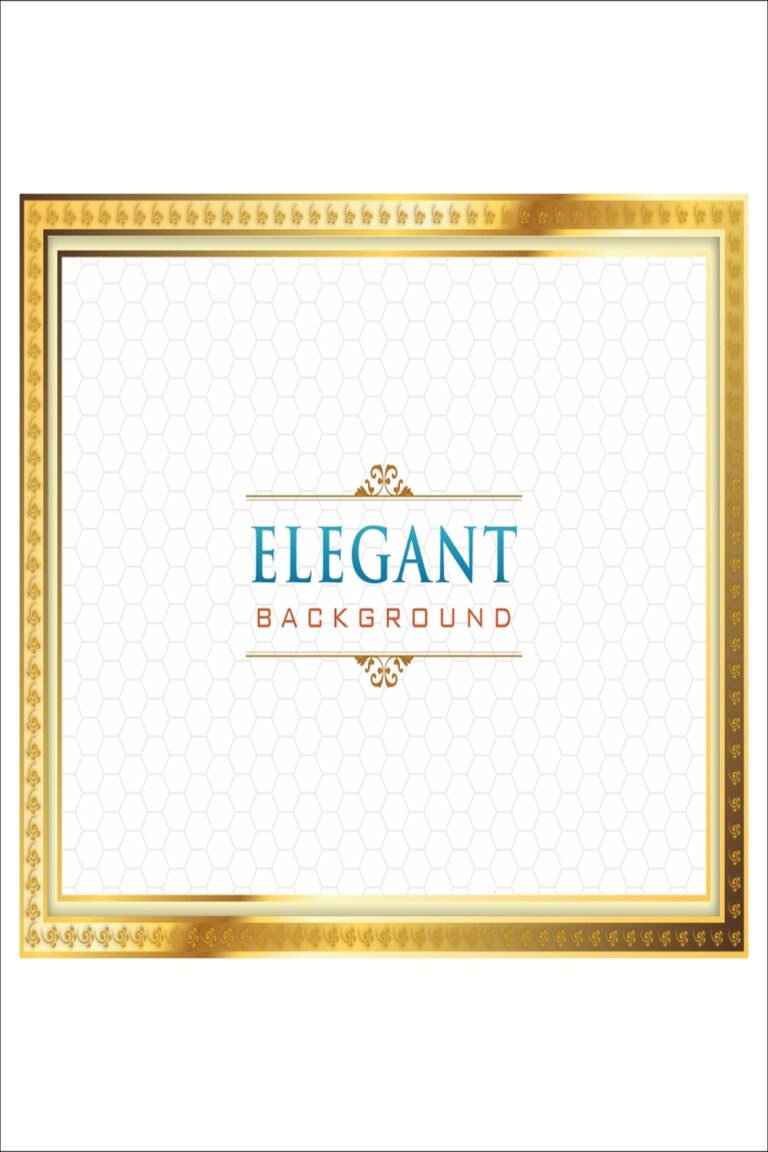 Realistic-Golden-Frame-Design - MasterBundles
