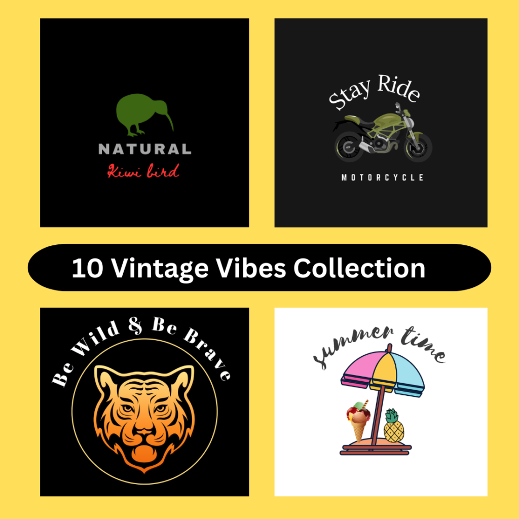 10 Vintage Vibes Collection - MasterBundles
