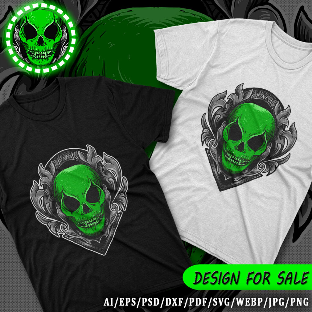 Scary Alien Design - MasterBundles