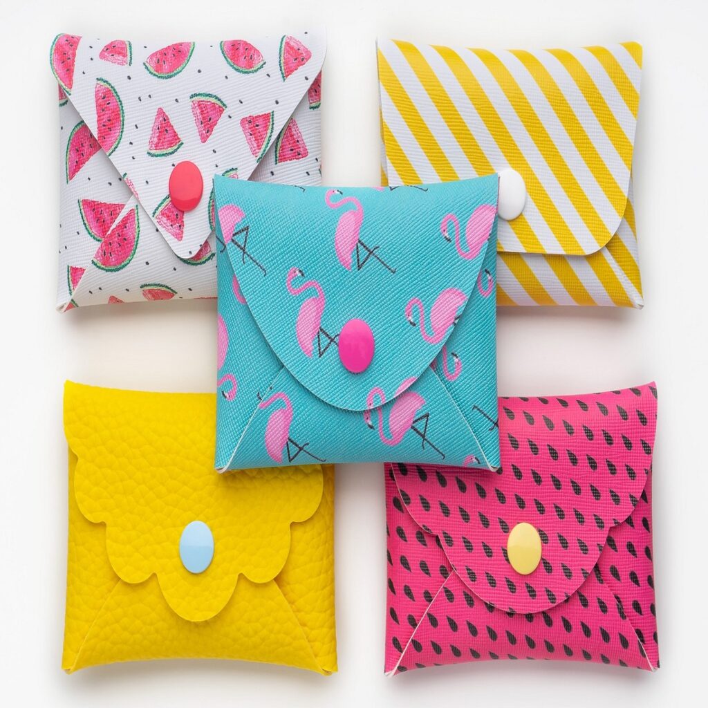Coin Purse SVG, Faux Leather Purse Template, Card Wallet - MasterBundles