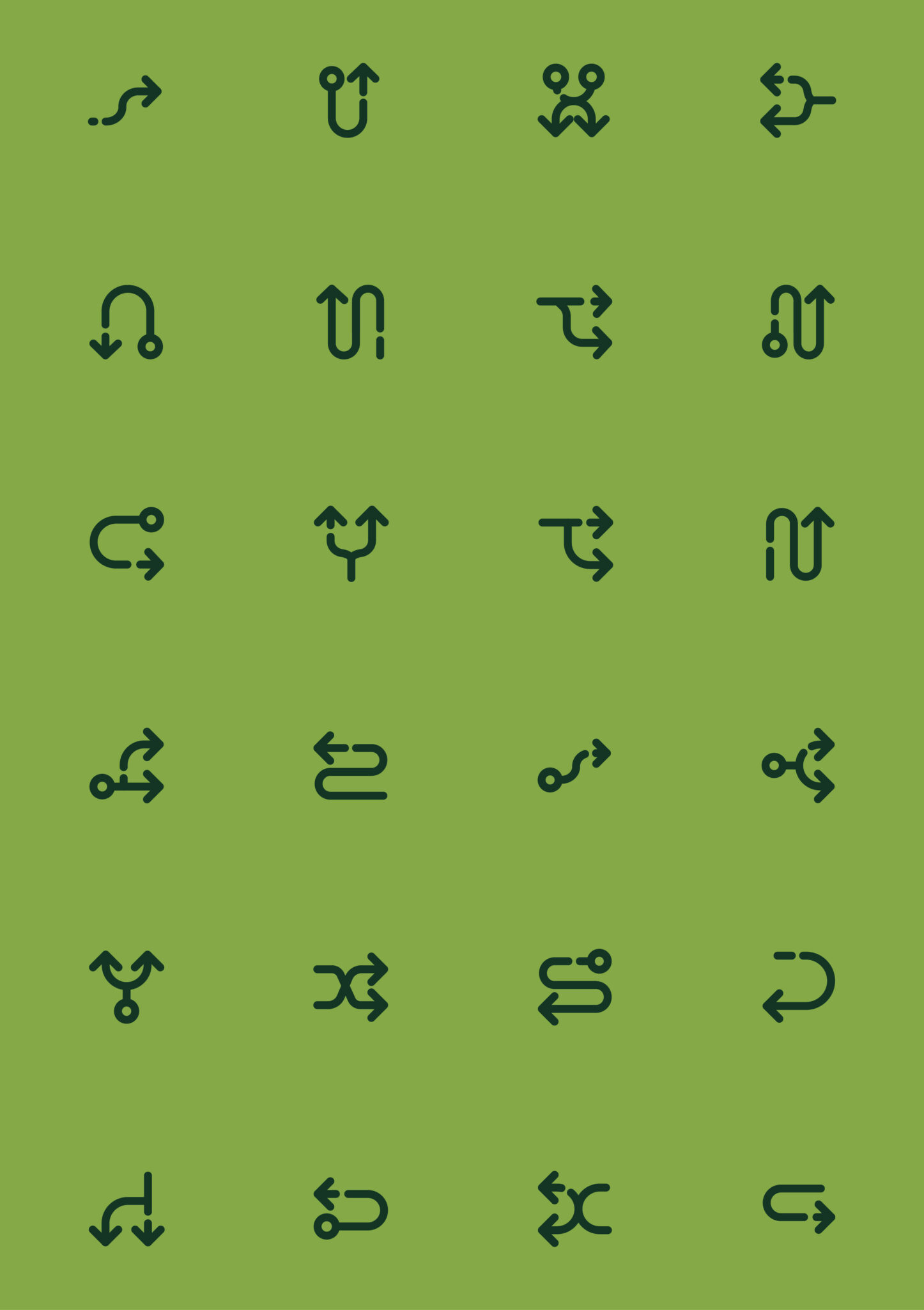 24 Wireframe Icons Bundles - MasterBundles