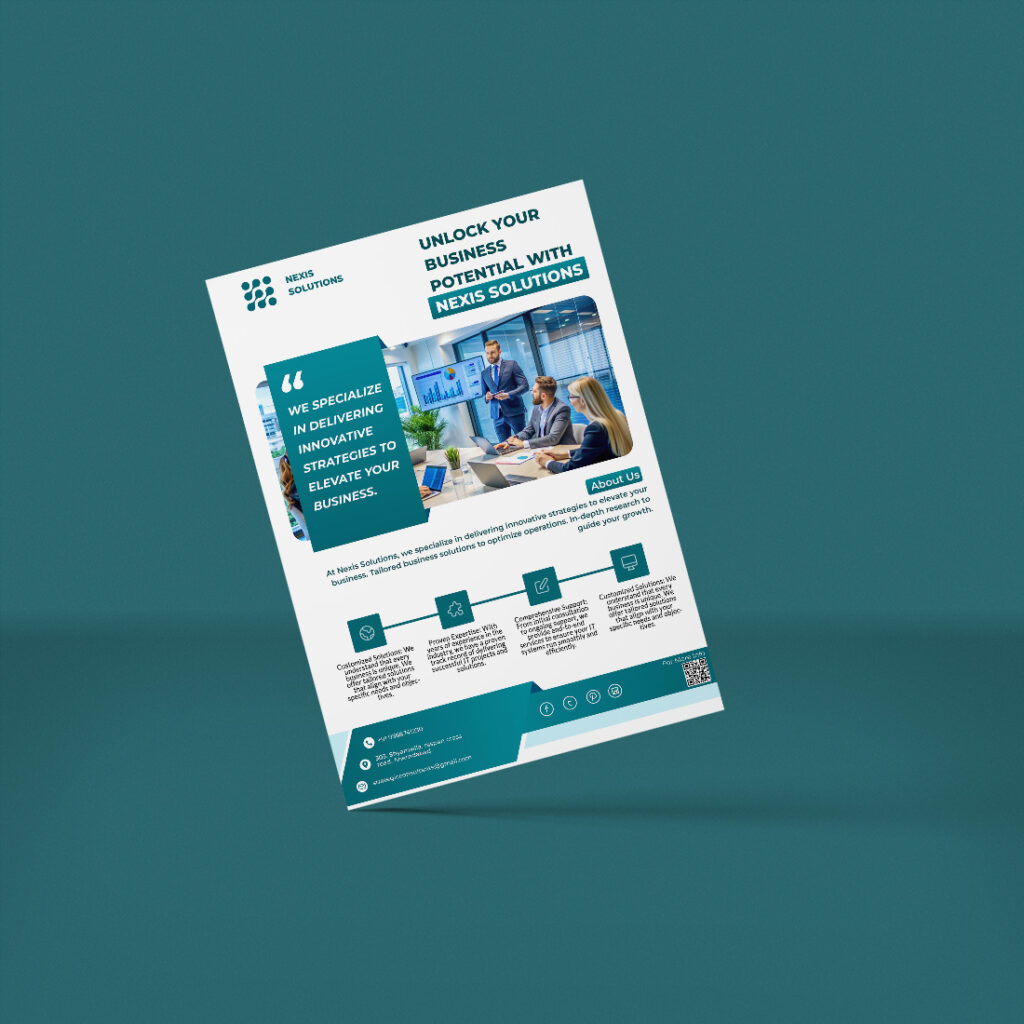Modern and Dynamic Business Flyer - MasterBundles