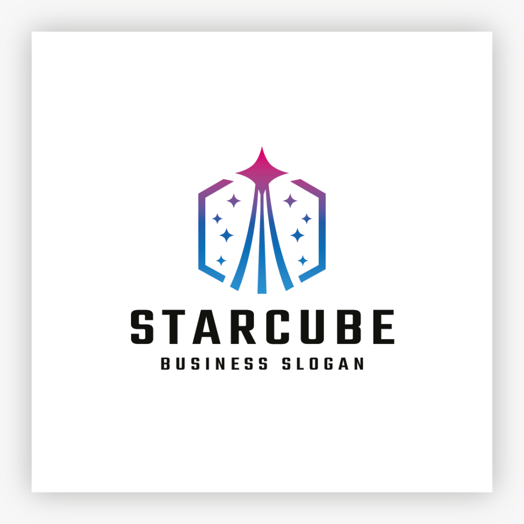 Star Cube Way Logo - MasterBundles