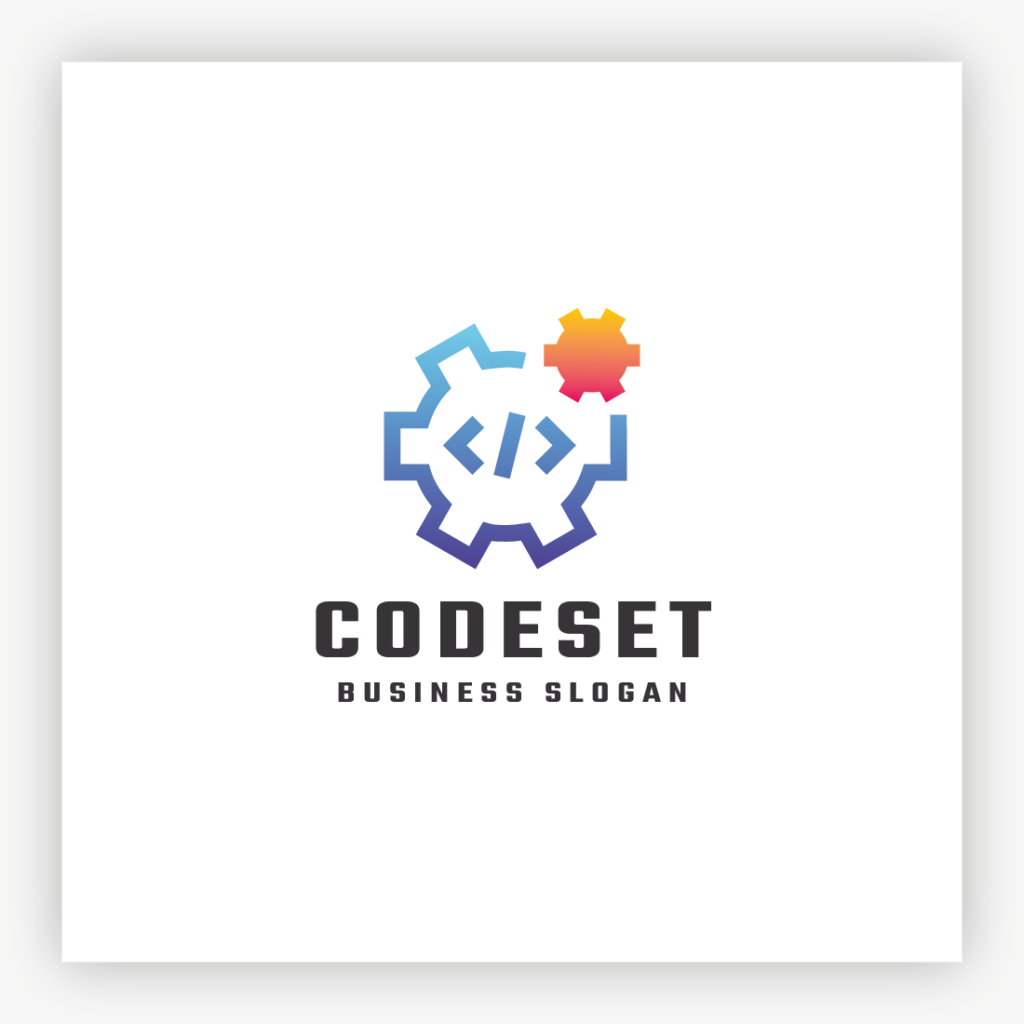 Code Switch Gear Logo - MasterBundles