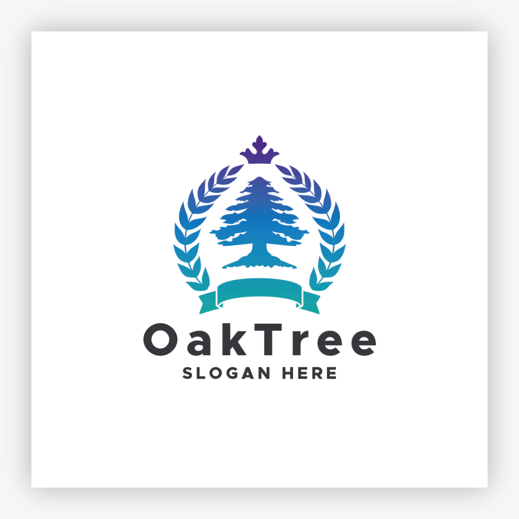 Oak Tree Fields Logo - MasterBundles