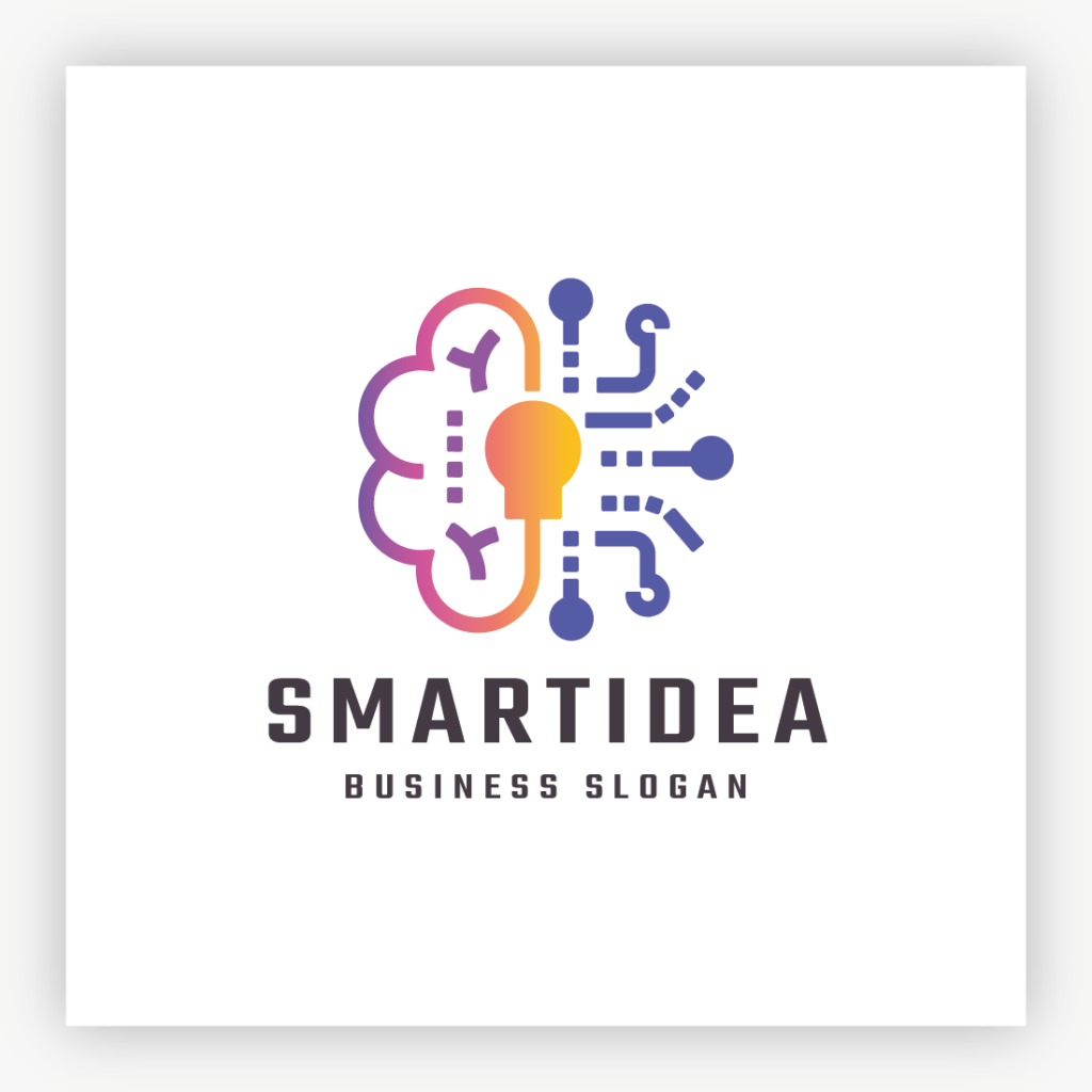 Human Smart Idea Logo - MasterBundles