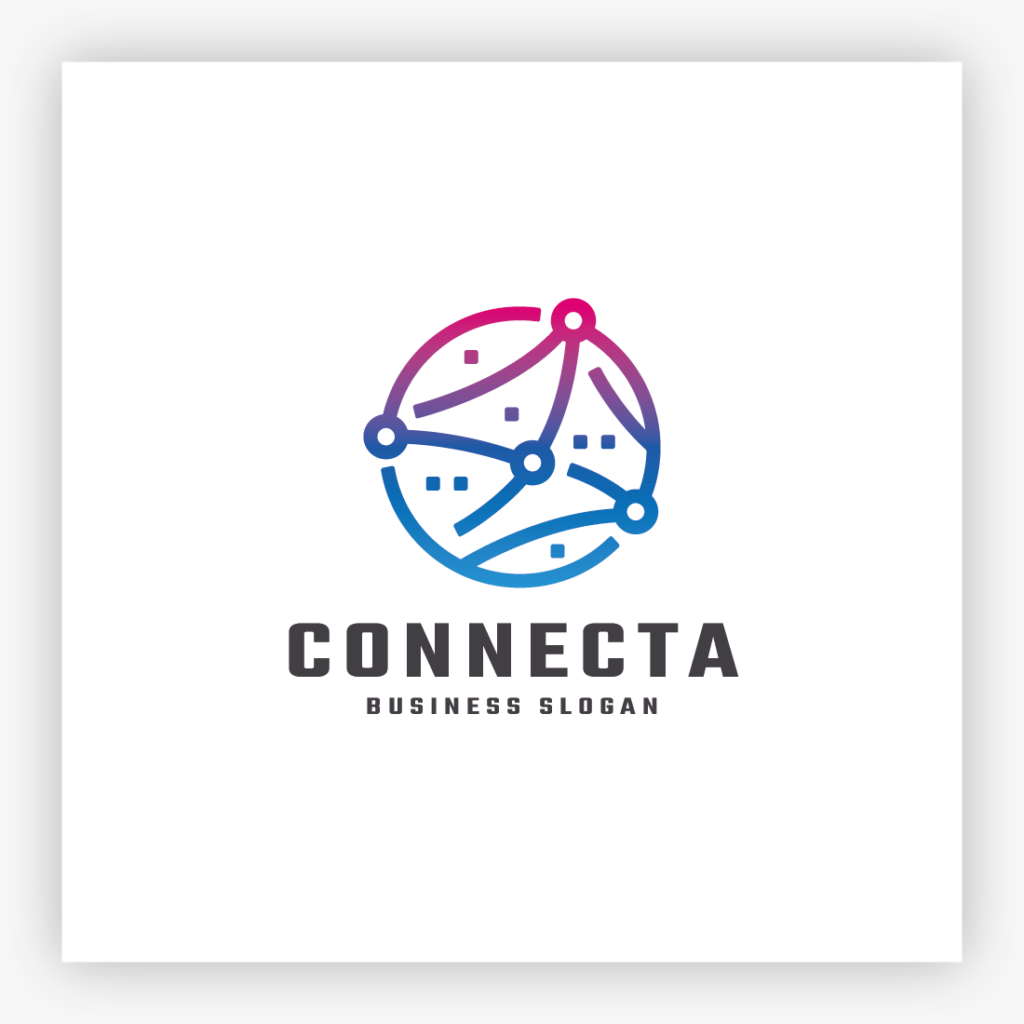 Professional Network Connect Logo - MasterBundles