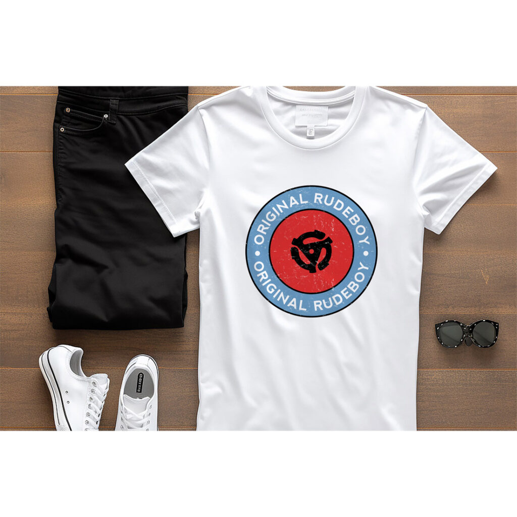 Red & Blue Original Rude Boy - MasterBundles